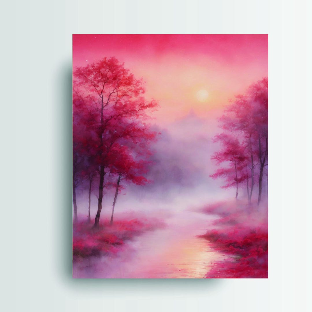 16x20 Red River Wall Art Canvas Print - Etsy