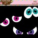 Spooky Eyes Clipart Instant Download - Etsy