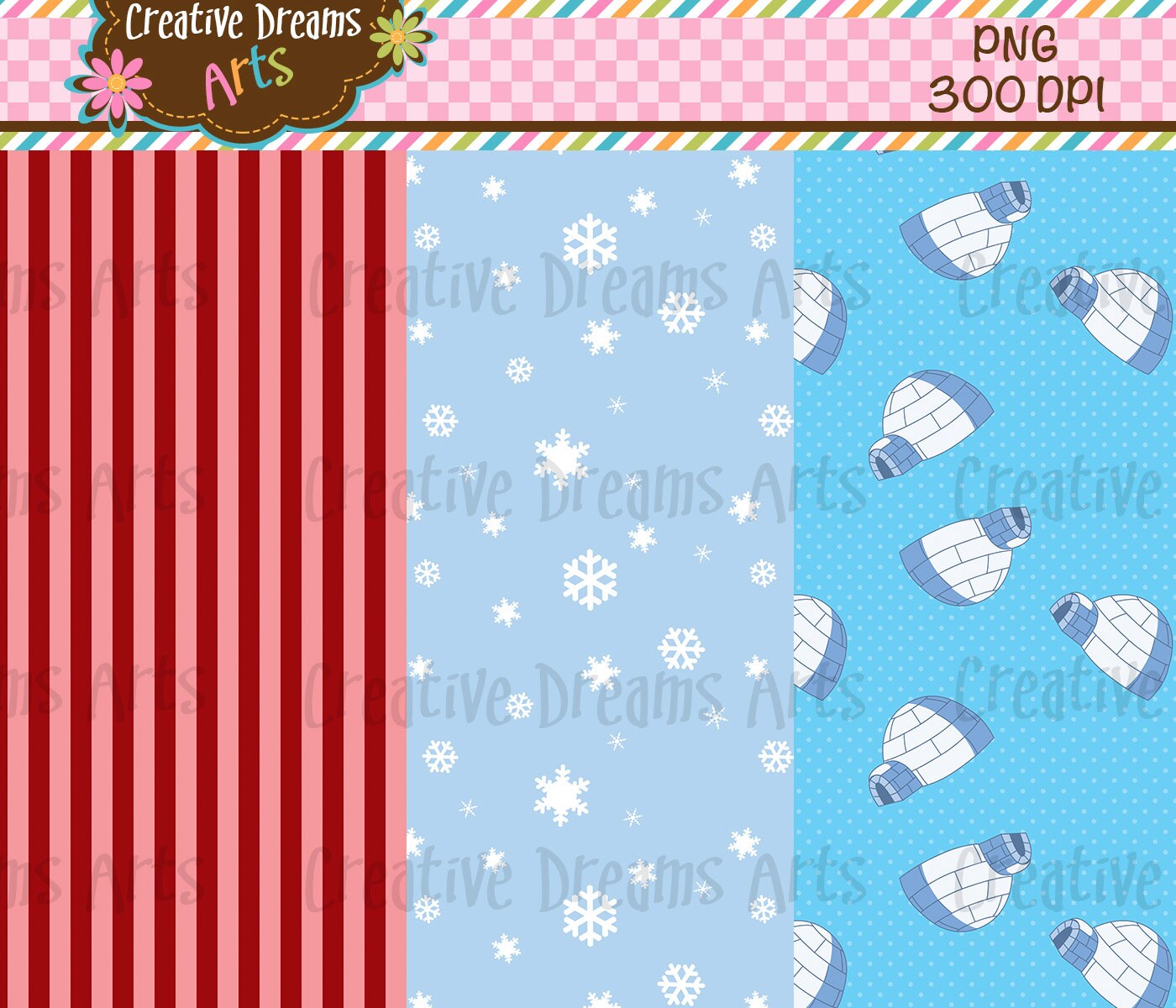 Polar Bear Digital Clip Art Instant Download - Etsy