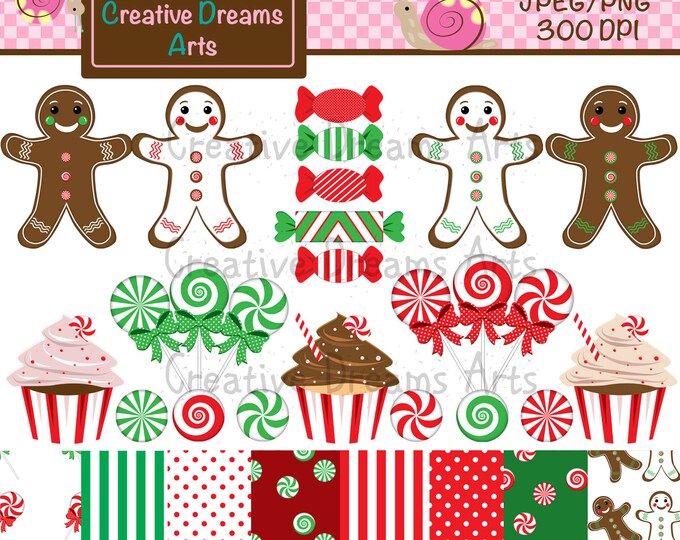 Peppermint Digital Art Instant Download | Etsy