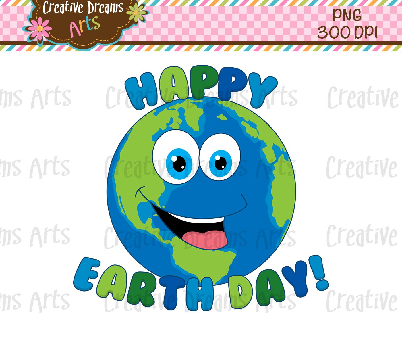 Earth Day Digital Clip Art Instant Download - Etsy