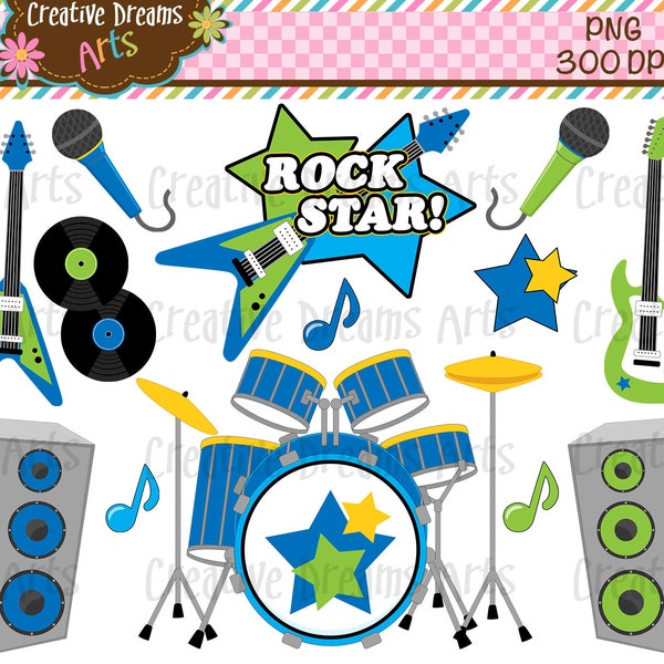 Rock Star Boys - Etsy