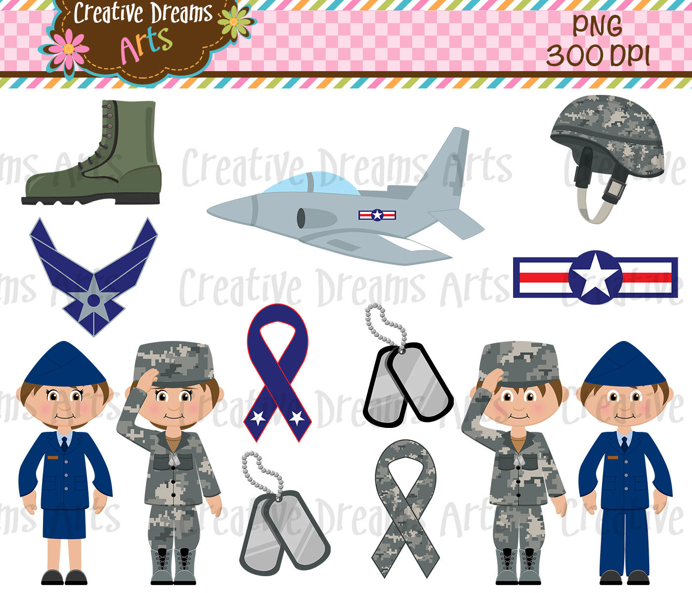Military/airforce Digital Art Instant Download - Etsy