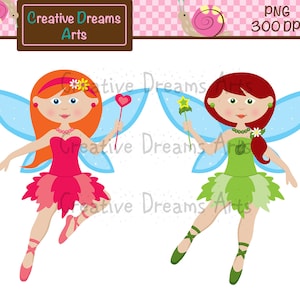 Fairies Digital Clip Art Instant Download - Etsy