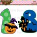 Halloween Numbers Clipart Instant Download - Etsy