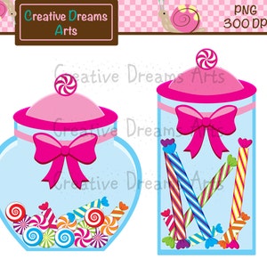 Candy Digital Clip Art Instant Download - Etsy