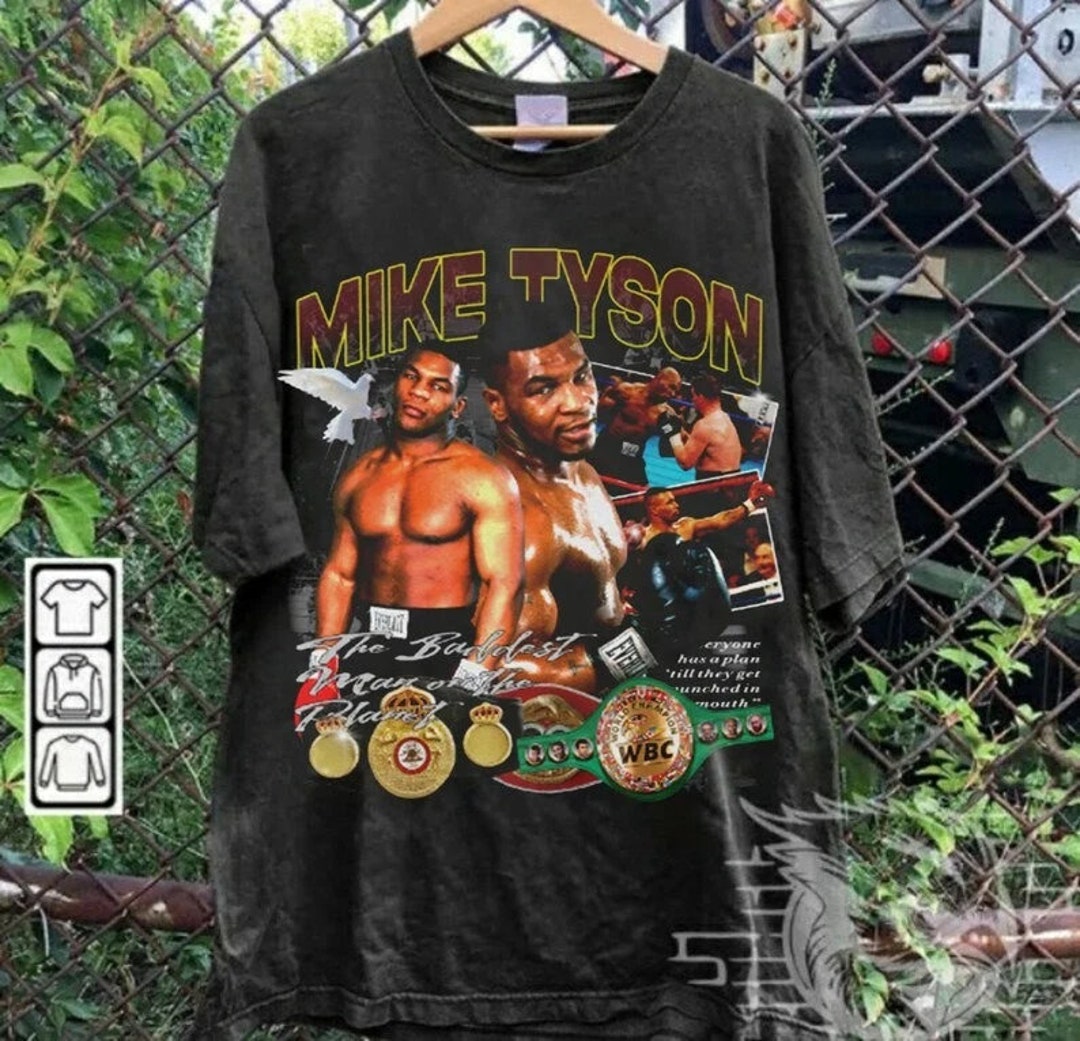 Vintage Mike Tyson Bootleg Style Shirt Mike Tyson T-shirt - Etsy