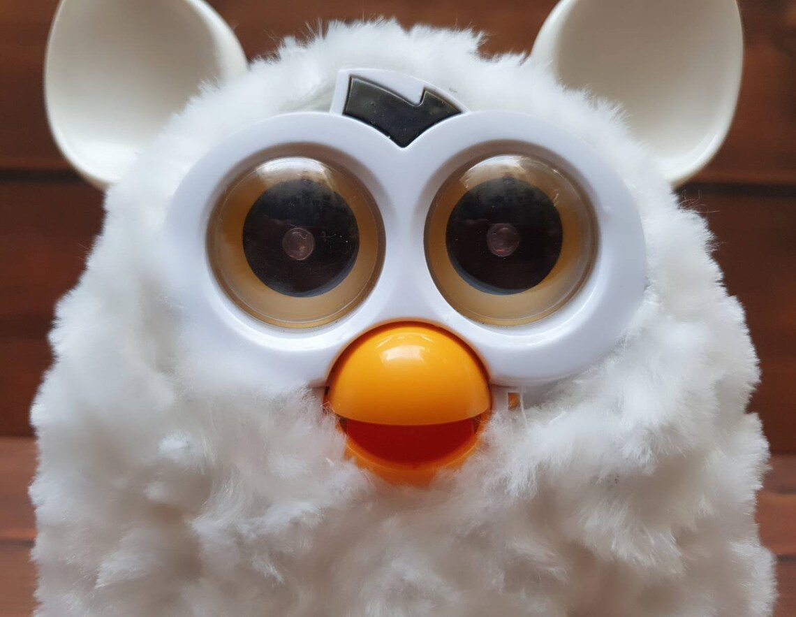 Furby Fake Phoebe White Knockoff Furby Toy Bootleg Furby Plush | Etsy