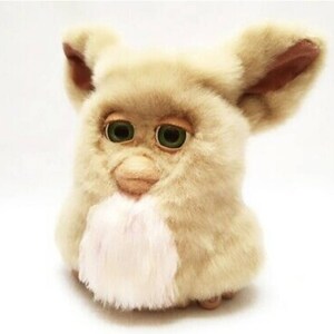 Furby 2005 SAND Emoto Tronic Furby Model 59294 Electronic Toy Tan Fur ...