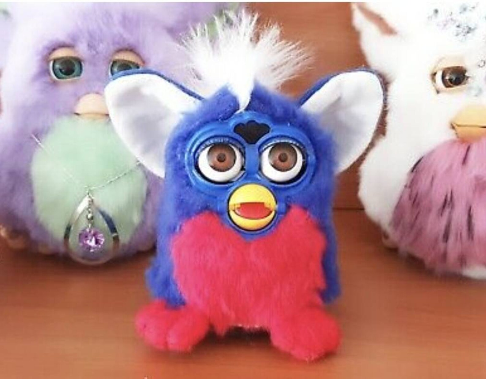 Custom Furby 1998 Replica CHICAGO CUBS Furby Model 70-800 Blue and Red ...