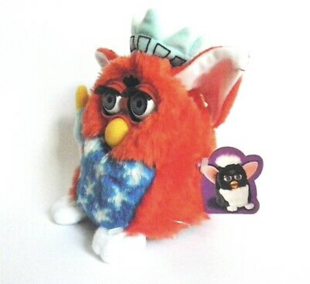Patriotic furby 1999 Statue of Liberty Rare furby model 70-893 | Etsy