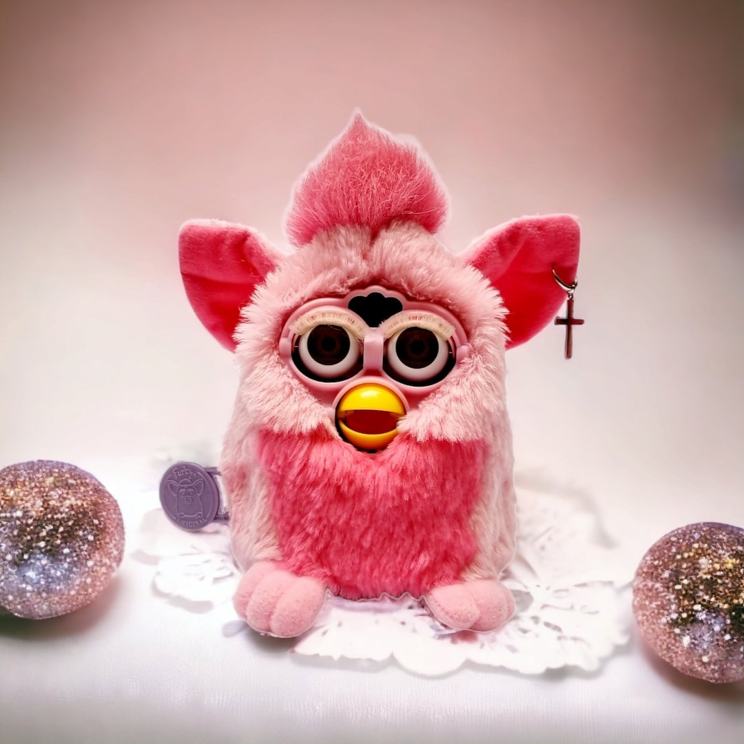 Furby 1998, Pink Furby, Flamingo Furby, Furby Toy, Furby Rare, Vintage ...