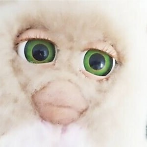 Furby 2005 SAND Emoto Tronic Furby Model 59294 Electronic Toy Tan Fur ...