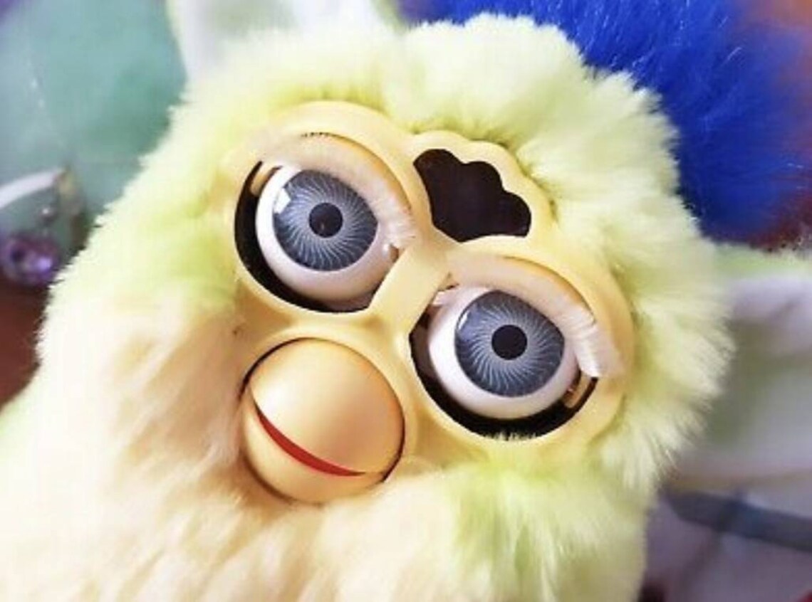 Furby 1998 Kiwi Furby modelo 70-800 Furby peluche verde lima - Etsy México