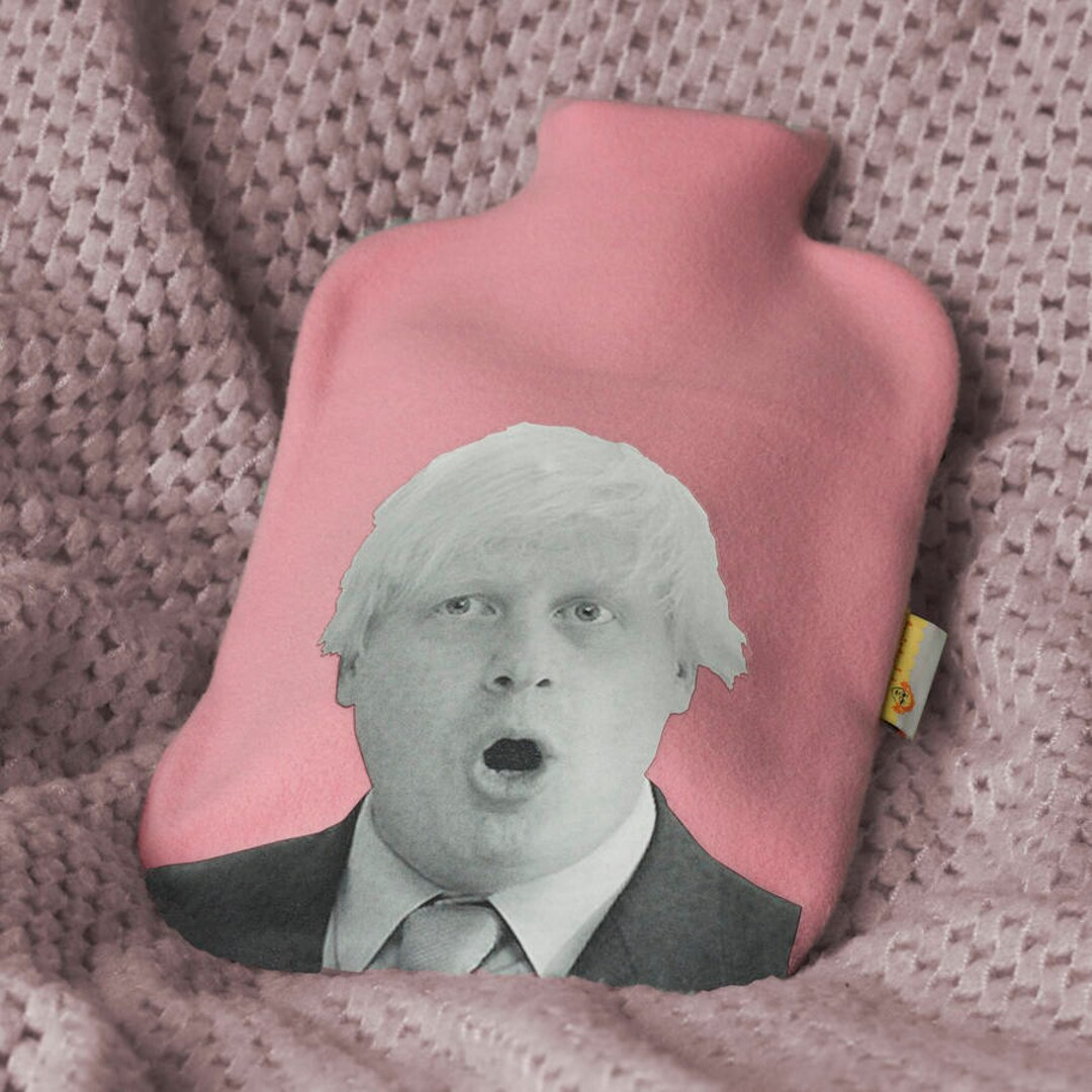 Boris Johnson - Funny Political Hot Water Bottle Cover - Etsy