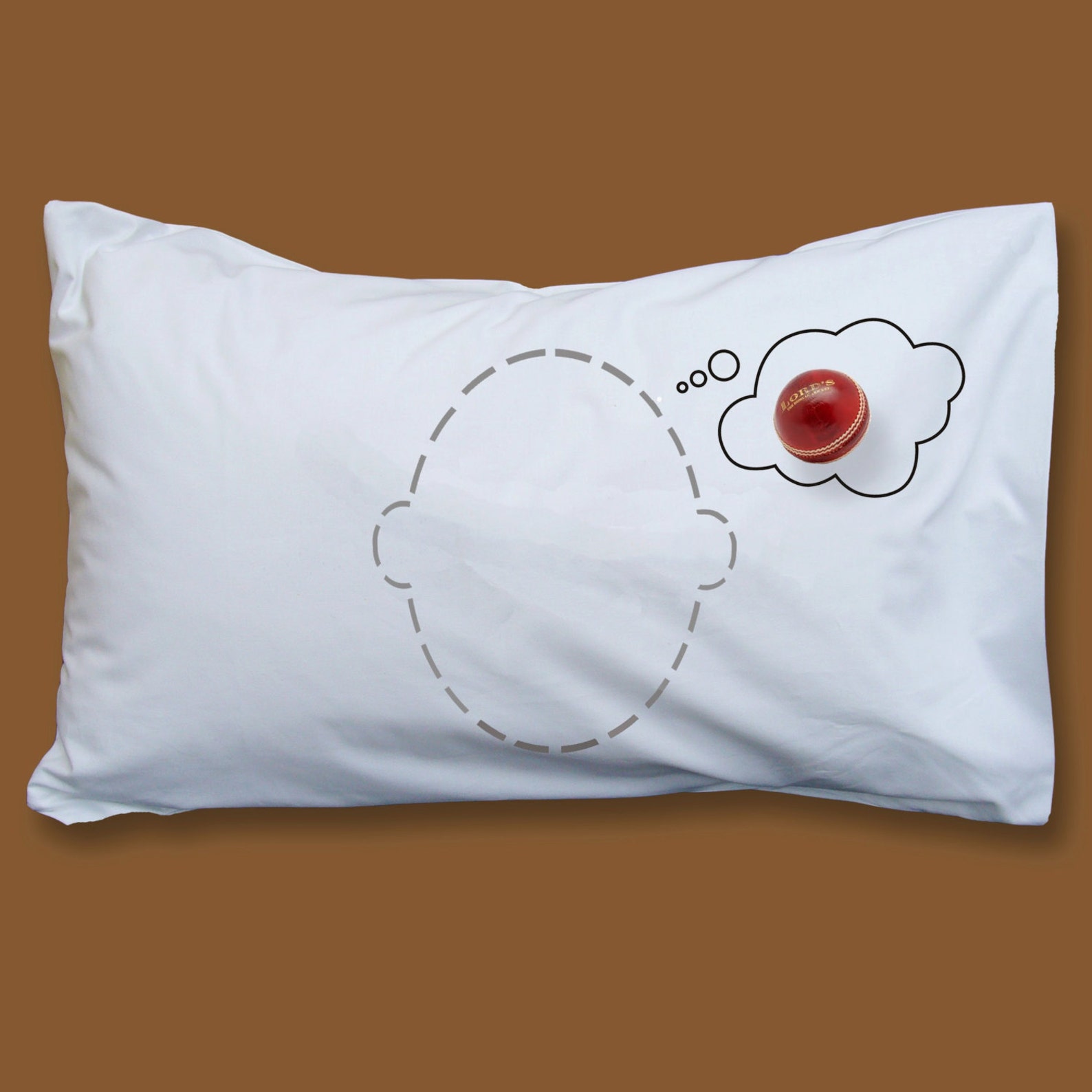 Funny Cricket Dreams Joke Pillowcase for Fans and Players From Twisted ...