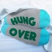 Funny Hangover Sock Gift Feet Up Hung Over Socks - Etsy