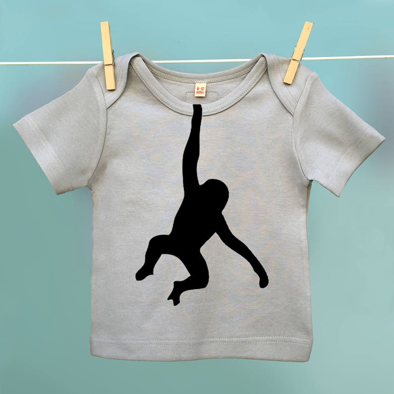 Cheeky Little Monkey T Shirt Gift for Son or Daughter - Etsy