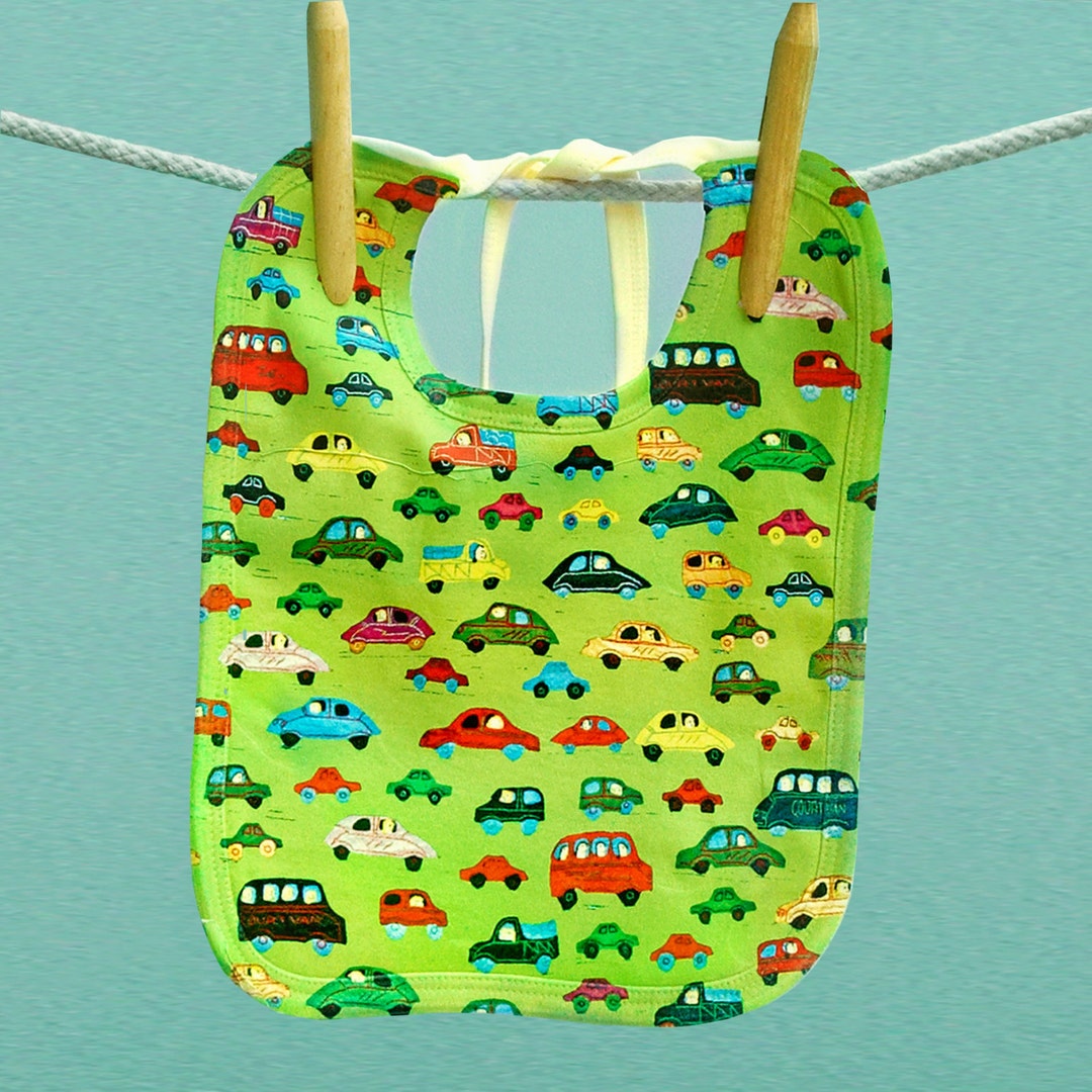 Baby Bib - Vintage Cars - Etsy