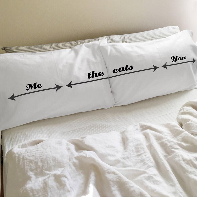 Cat Pillowcase - Etsy