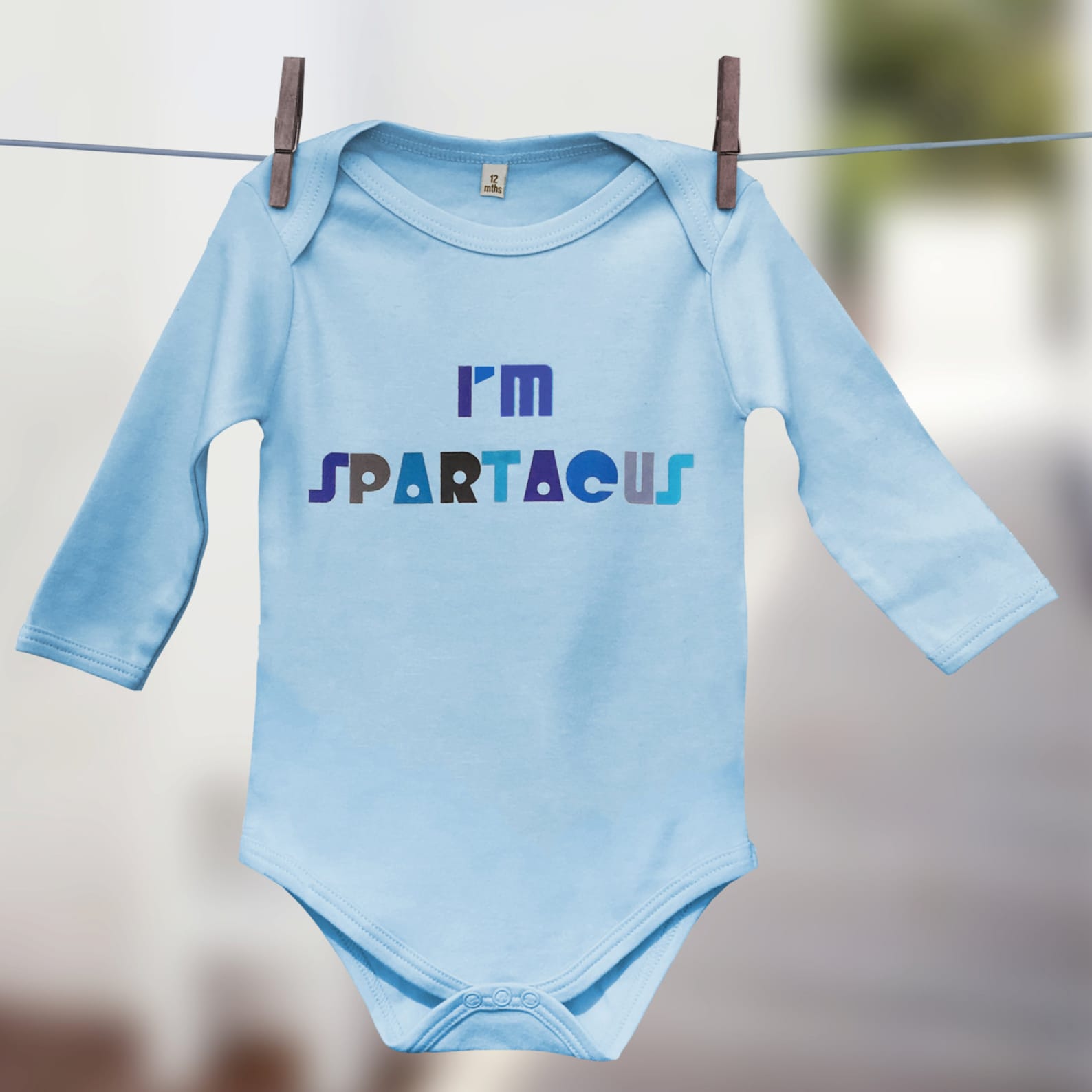 I'm Spartacus Baby Grow Twinset, Funny Baby Gift for Twins - Etsy