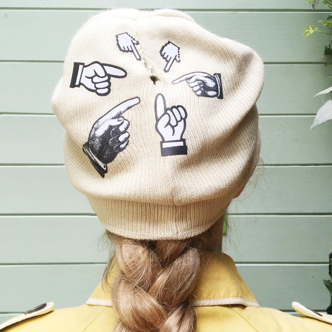 Pointer Patches Iron-on Appliqué Patches - Stains Without Shame - Etsy