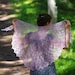 PDF Knitting Pattern, Knit Shawl Pattern, Flower Princess Shawl Pattern ...