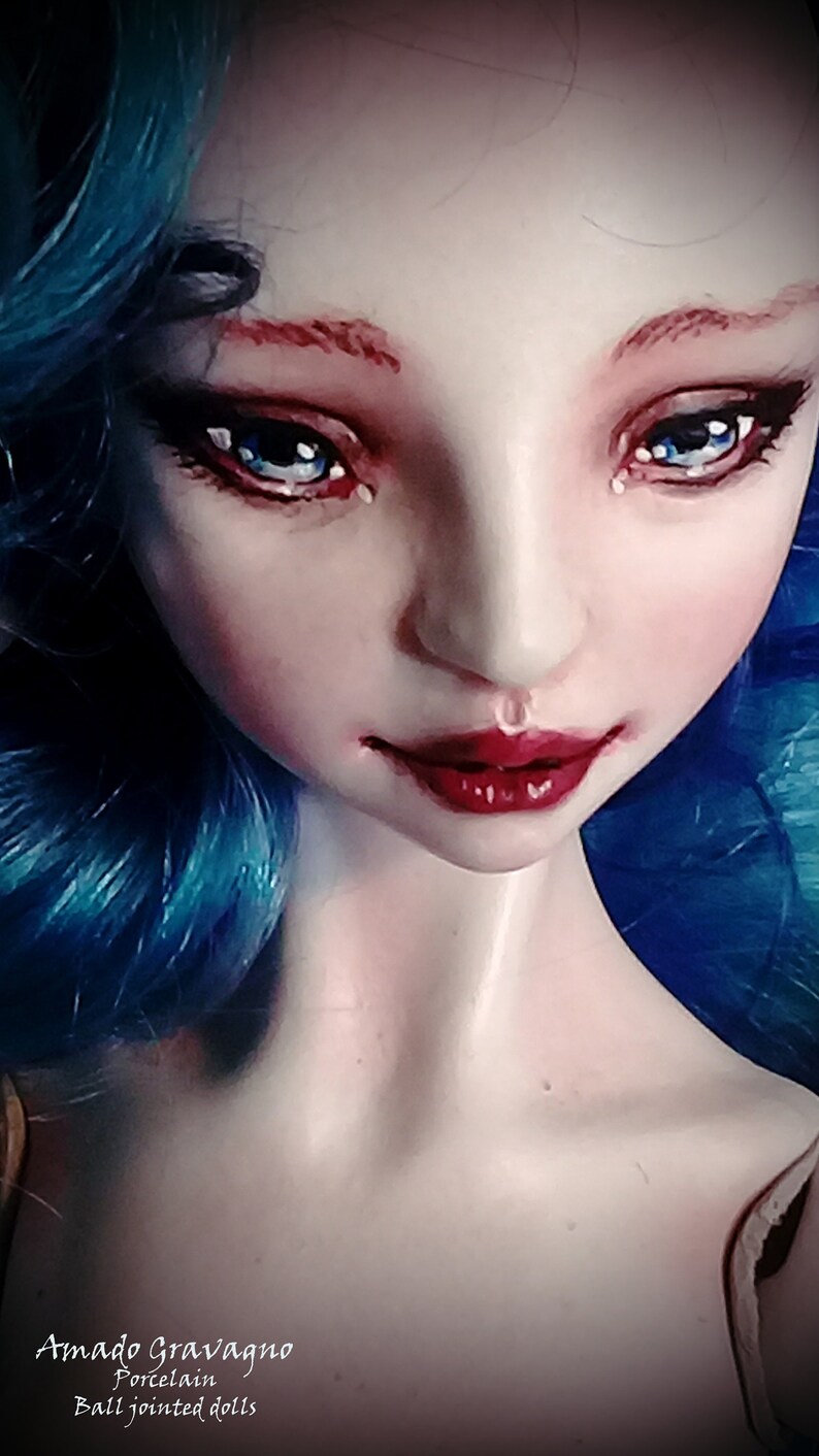 Made to Order Mermaid Queen Porcelain Ball Jointed Doll Bjd - Etsy