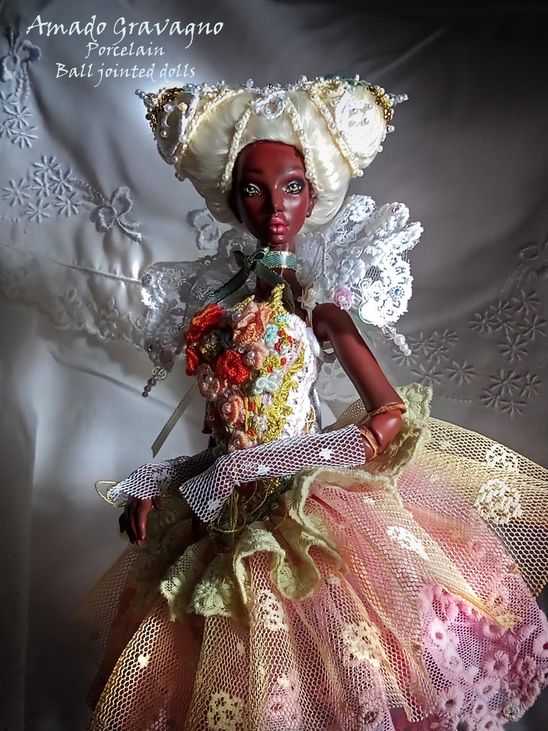 Made to Order Porcelain Ball Jointed Bjd Fine Art Doll Bisque Puppe ...