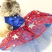 Star Spangled Girl Dog Harness Dress Xxsmall to 4xlarge Dog Dress, Dog ...