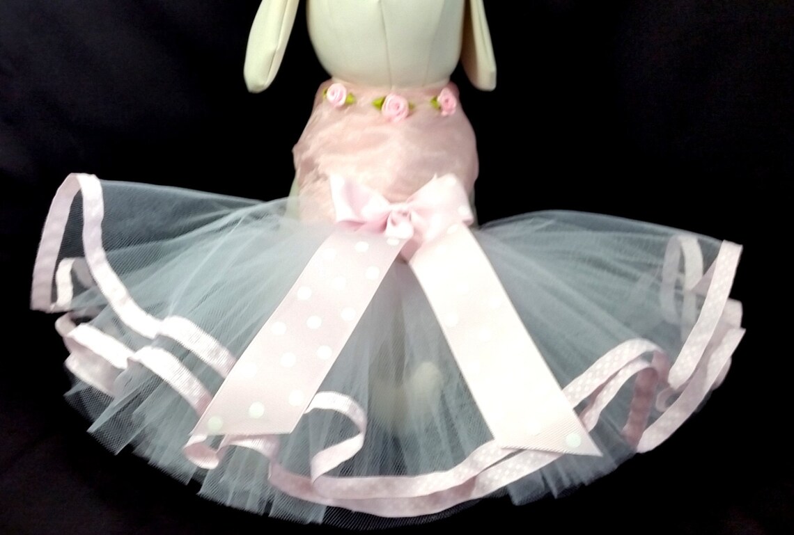 Dog Dress, Dog Harness, Pink Dog Dress, Tutu Dog Dress. Dog Harness ...