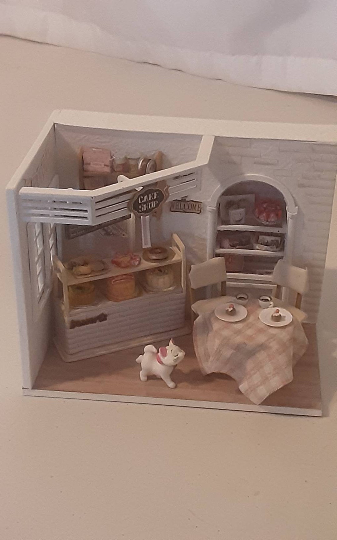 Cake Shop, Miniature Cake Shop Box, Dessert Whisper, Miniature Craft ...