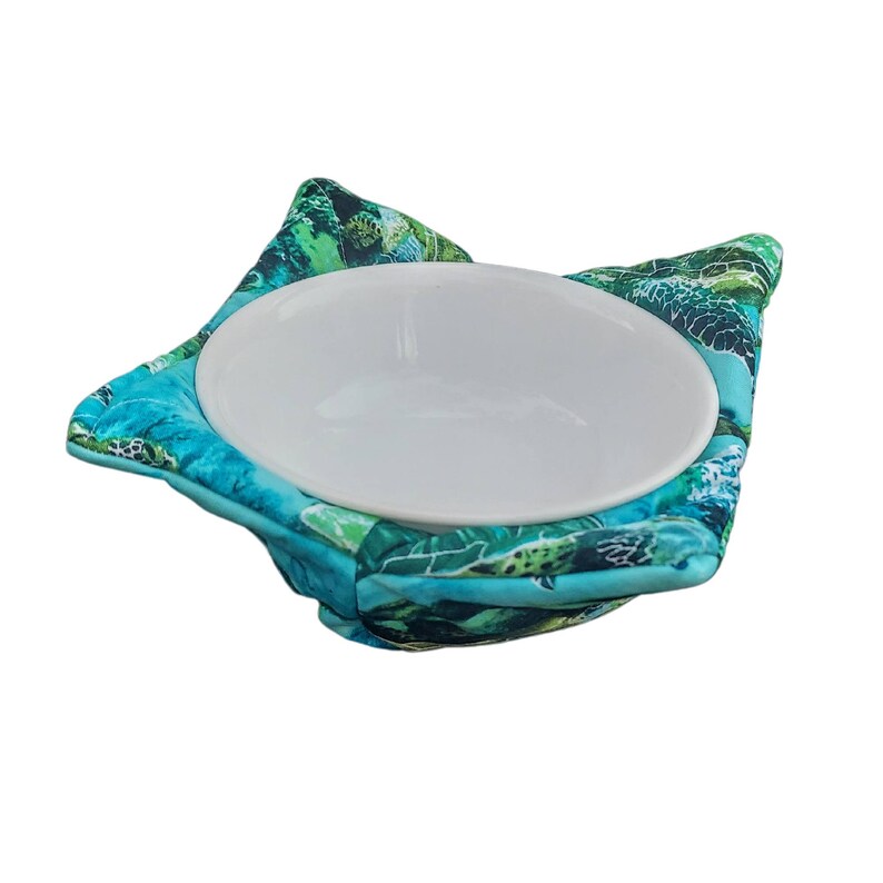 Microwavable Turtle Soup Bowl Holder & Ice Cream Bowl Holder. Turtle ...