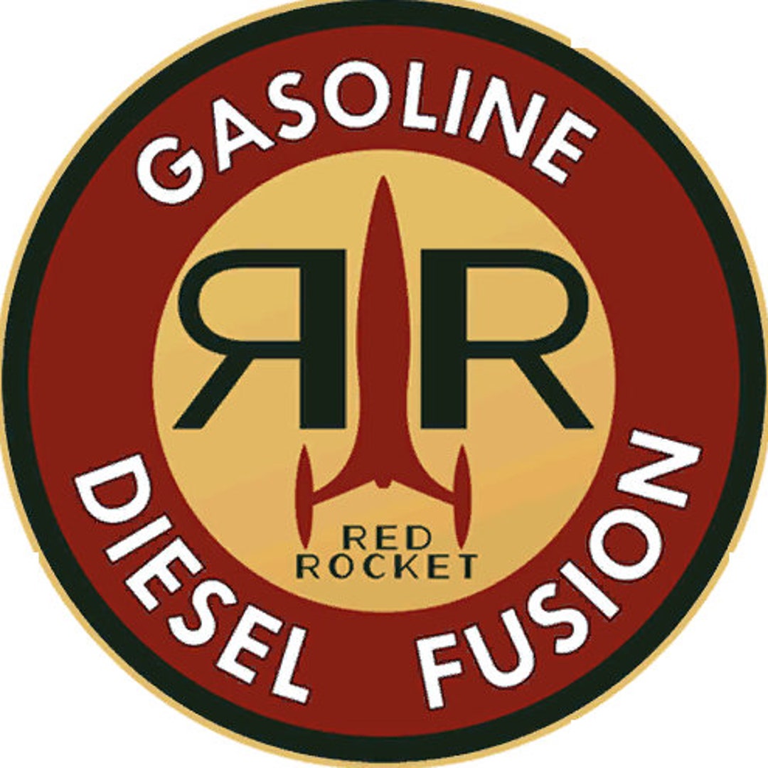 Red Rocket 3-in Sticker - Etsy