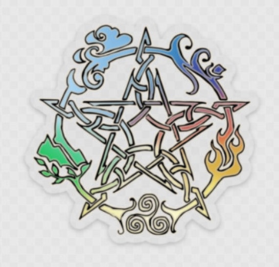 Pentacle 3-in Sticker - Etsy