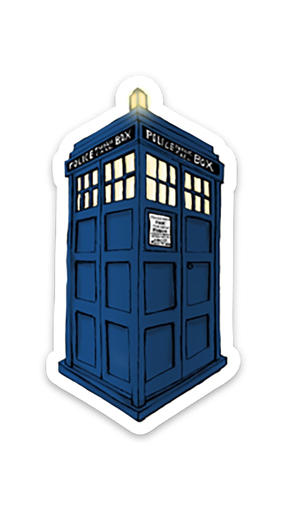 Tardis Sticker - Etsy