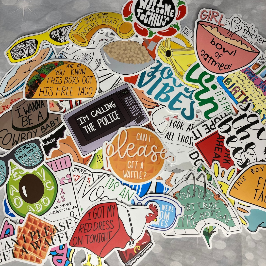 Vine Quotes 15 Sticker Pack | Quotes | Funny | Sayings | Vinyl Stickers ...