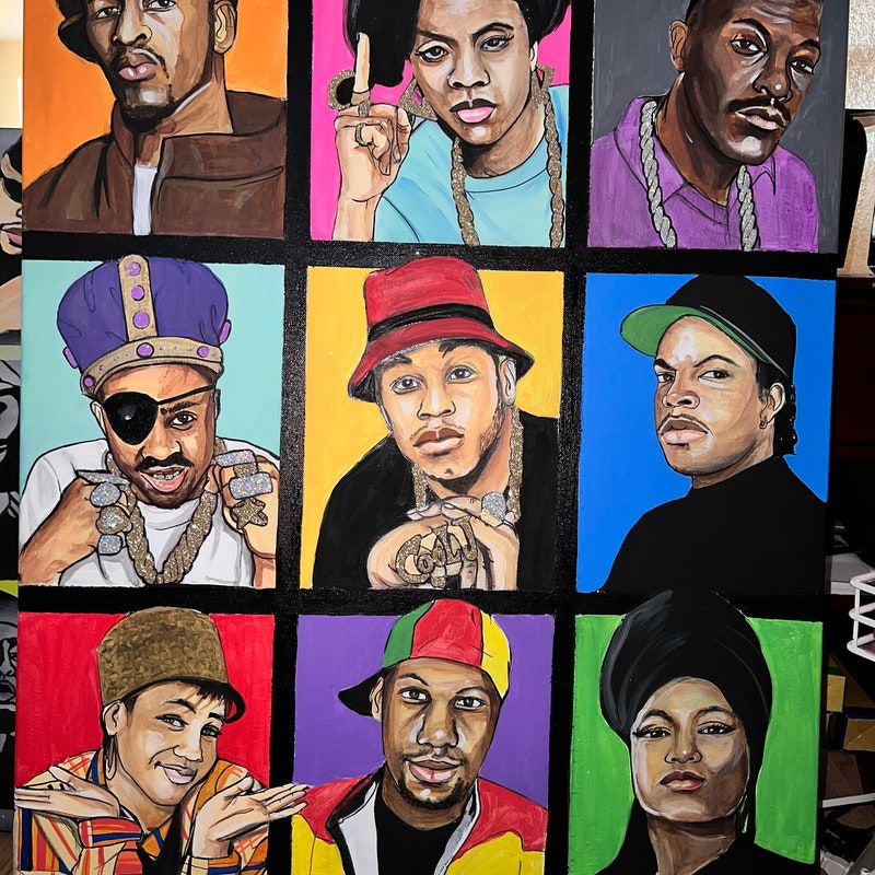 Old School Hip Hop Poster - Etsy