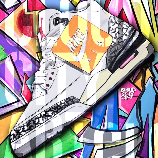 Sneaker Art - Etsy