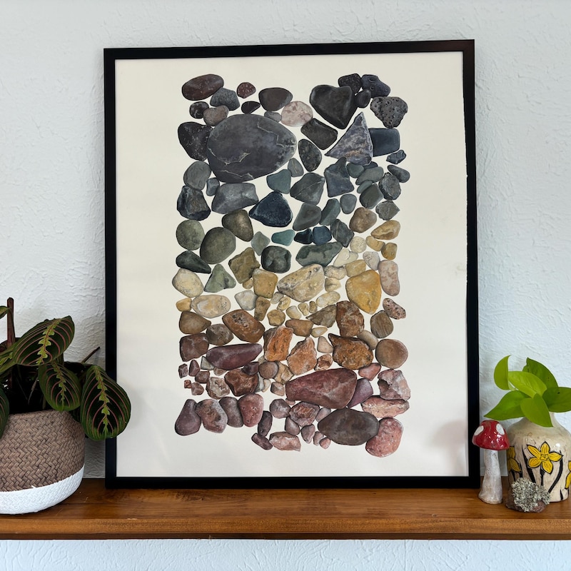 Rock Painting - Etsy