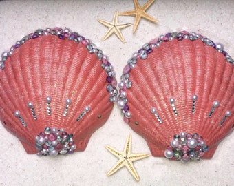 Mermaid shell bra | Etsy