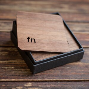 Mac Keyboard Coasters Silicon Valley Wood Coasters Gift for Him Gifts ...