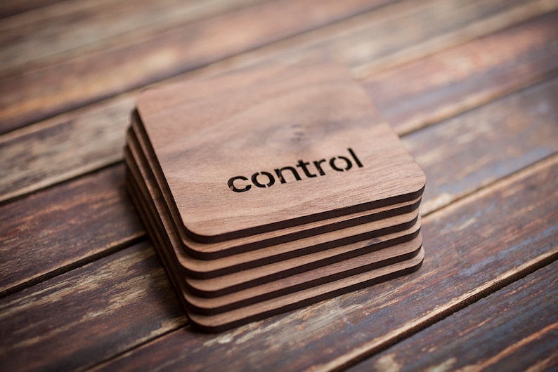 Mac Keyboard Coasters Silicon Valley Wood Coasters Gift for Him Gifts ...