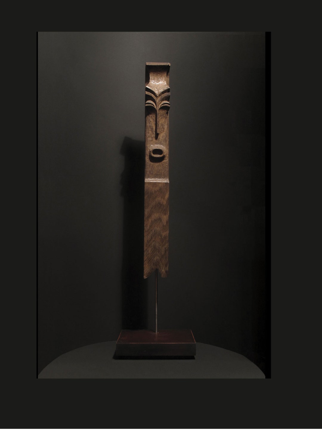 Hand-carved Oak Mask/figure ritual Masks Tribalmask IX - Etsy