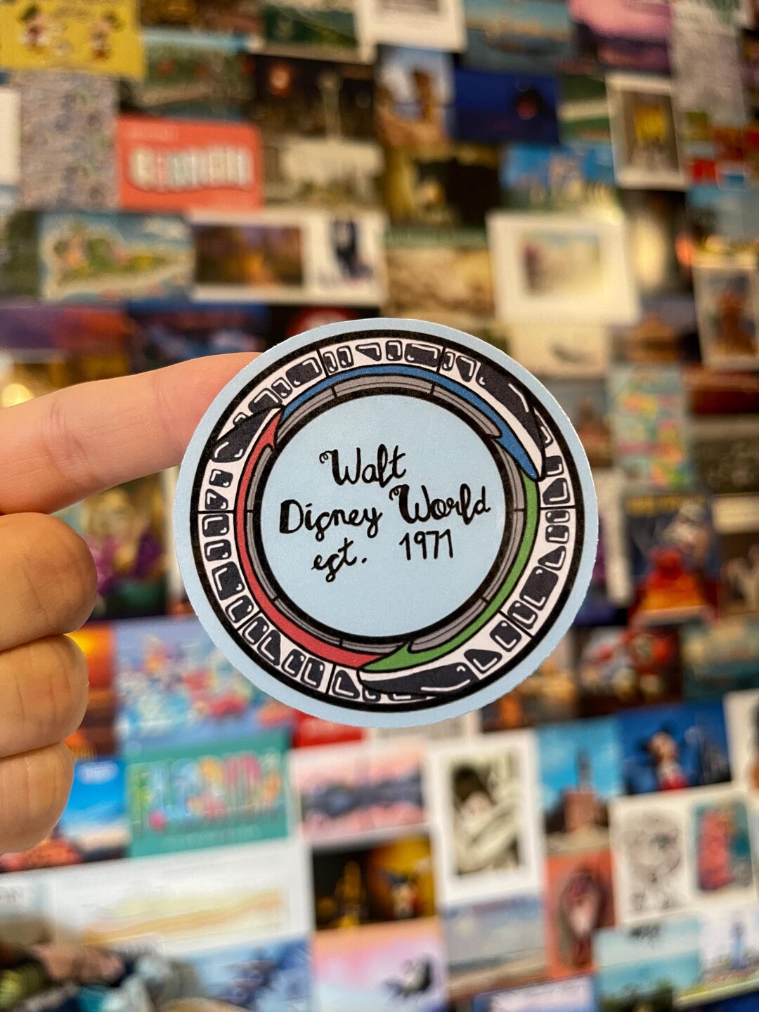 Monorail Sticker Magic Kingdom Sticker Disney World Sticker Disneyland ...