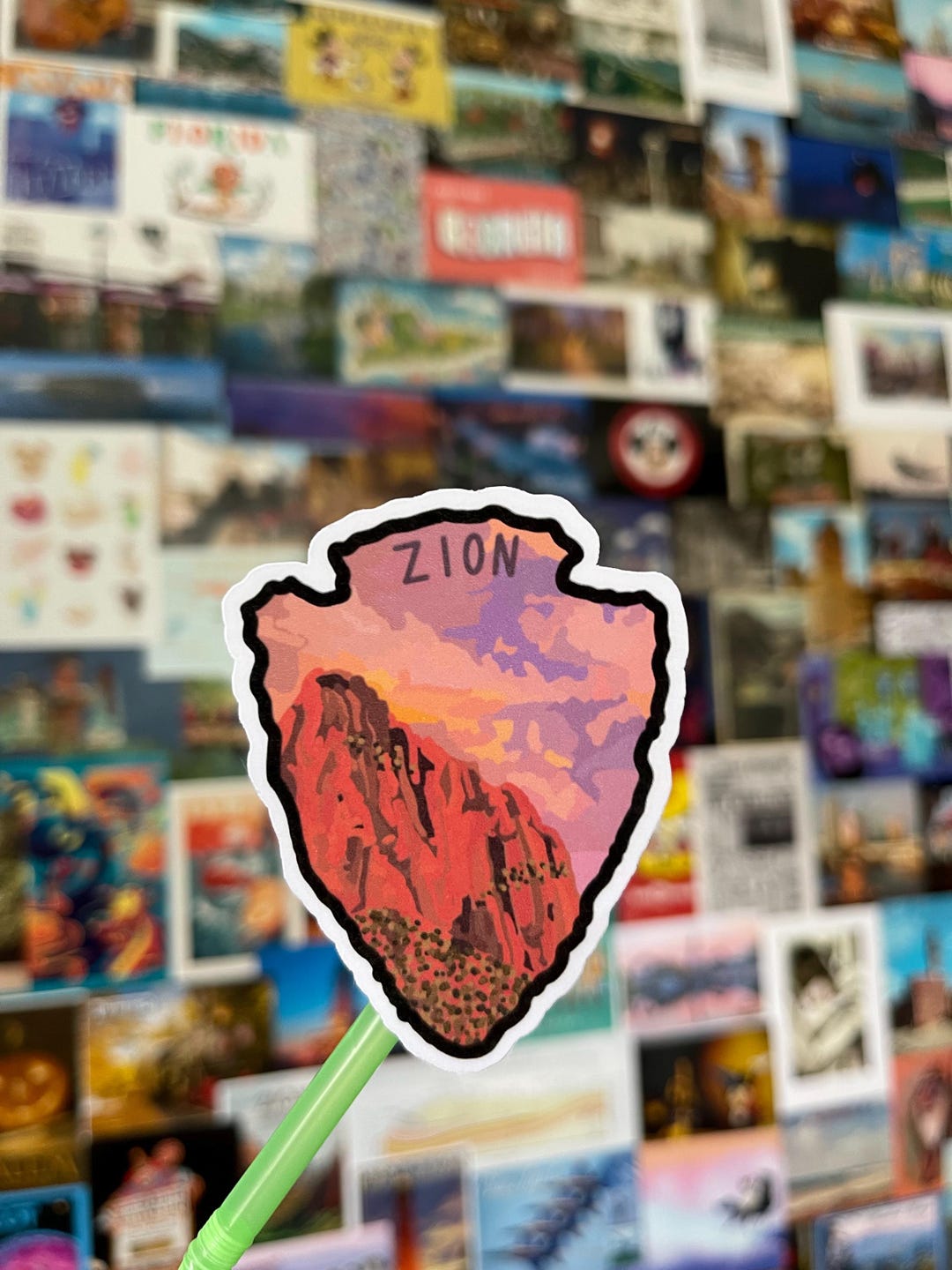 Zion National Park Sticker National Park Sticker Support Our Parks ...