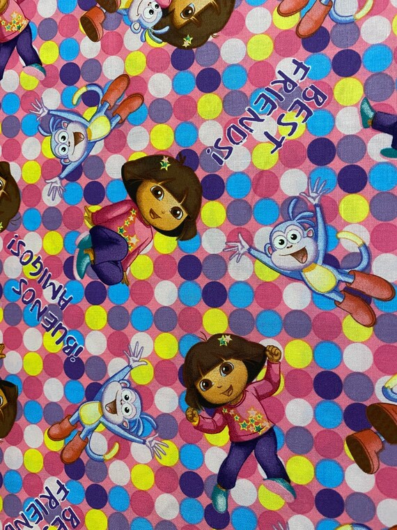 Dora the Explorer Fabric - Etsy