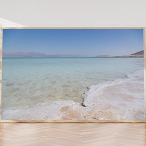 Israeli Seascape Wall Art Photography - Israeli Blue Beach Dead Sea ...
