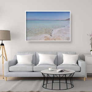 Israeli Seascape Wall Art Photography - Israeli Blue Beach Dead Sea ...