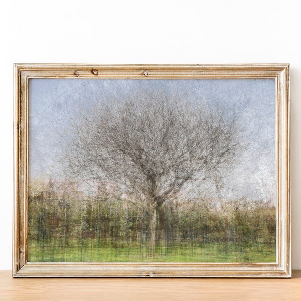 Bare Trees Painting - Etsy
